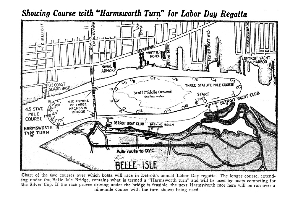 1947 Silver Cup - Detroit Features the Silver Cup
