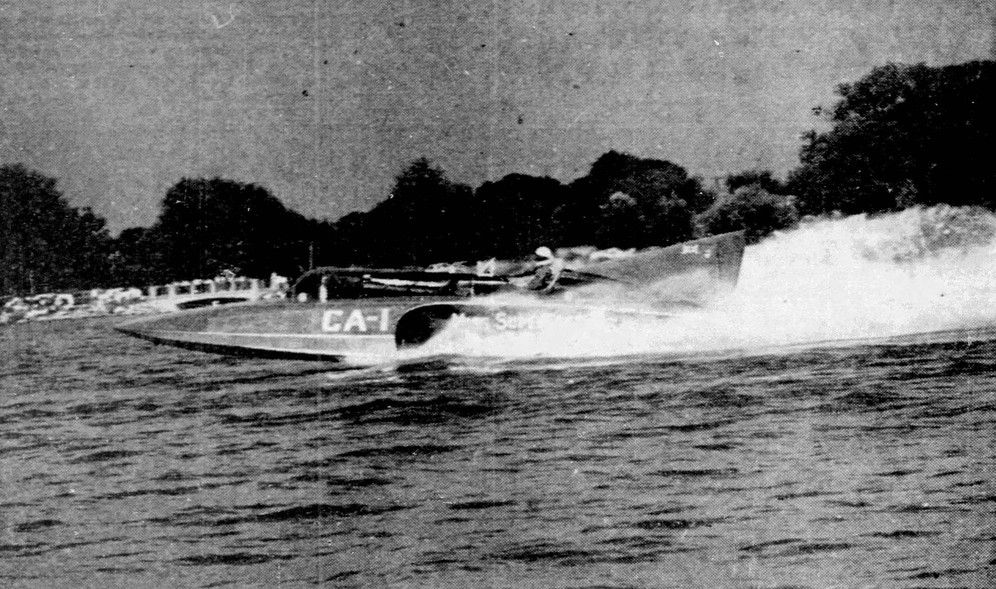 1955 International Boundary Trophy - Engine Quits, Supertest Third