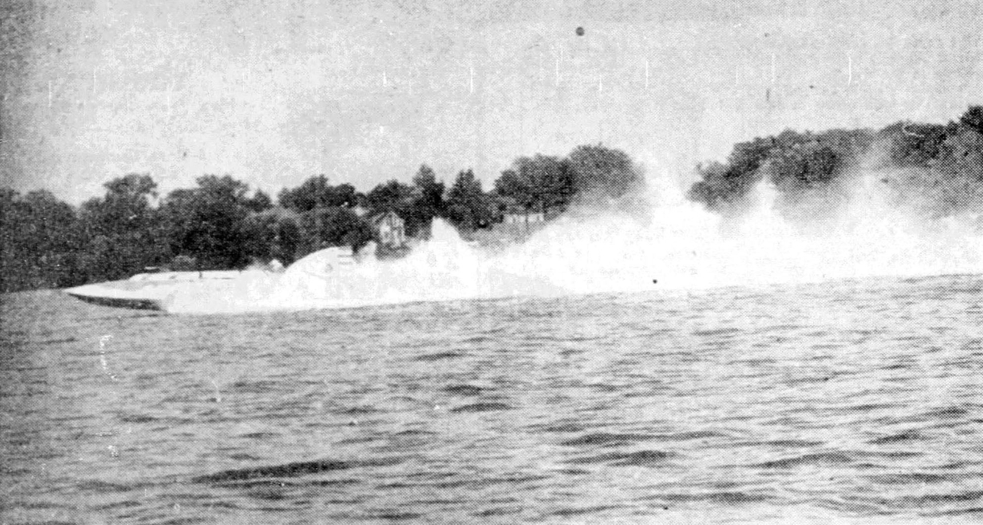 1955 International Boundary Trophy - Engine Quits, Supertest Third